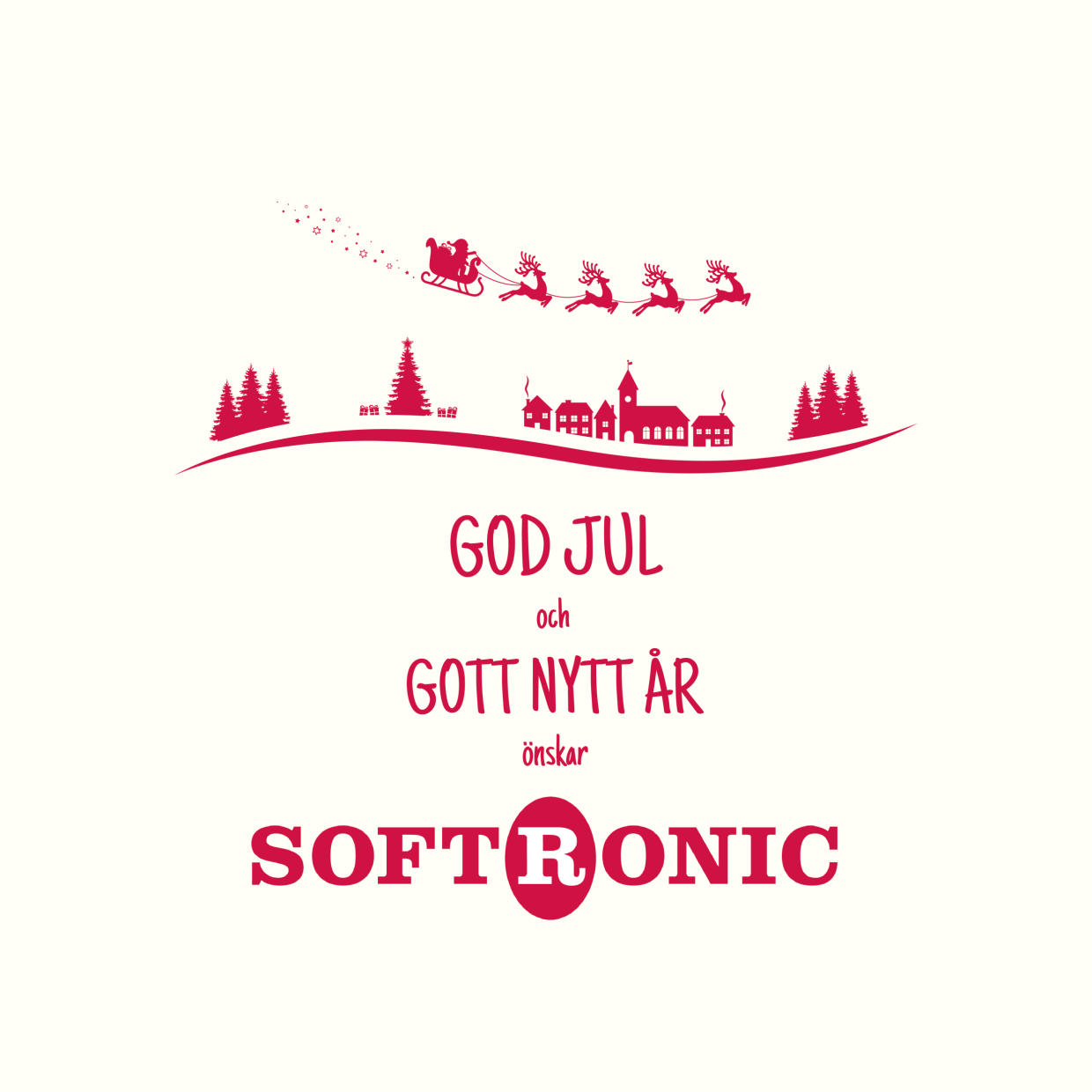 God Jul och Gott Nytt År önskar Softronic | Softronic AB
